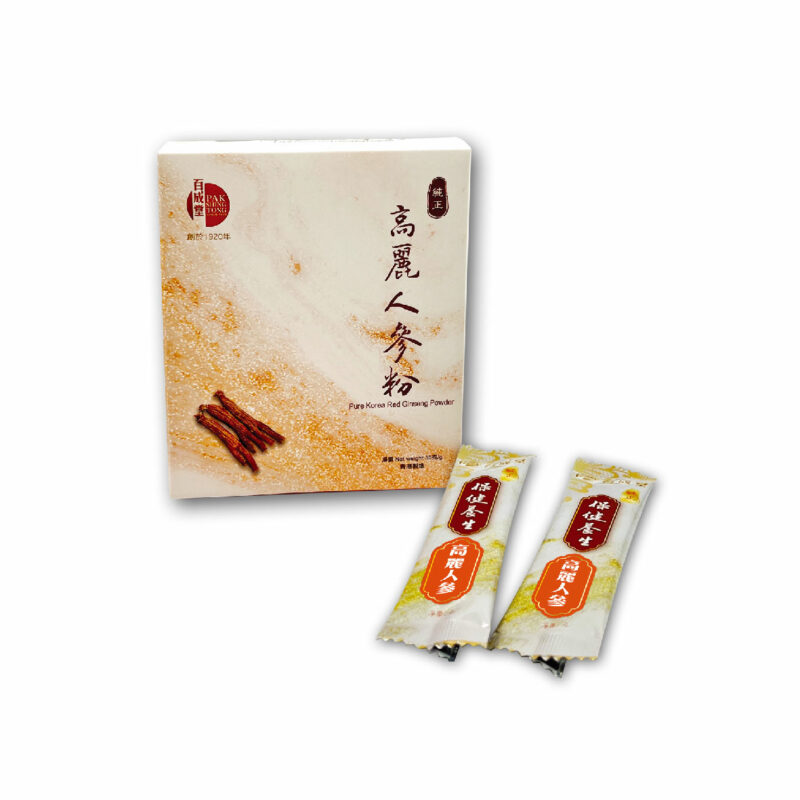 百成堂 Pak Shing Tong - 純正高麗人參粉30克